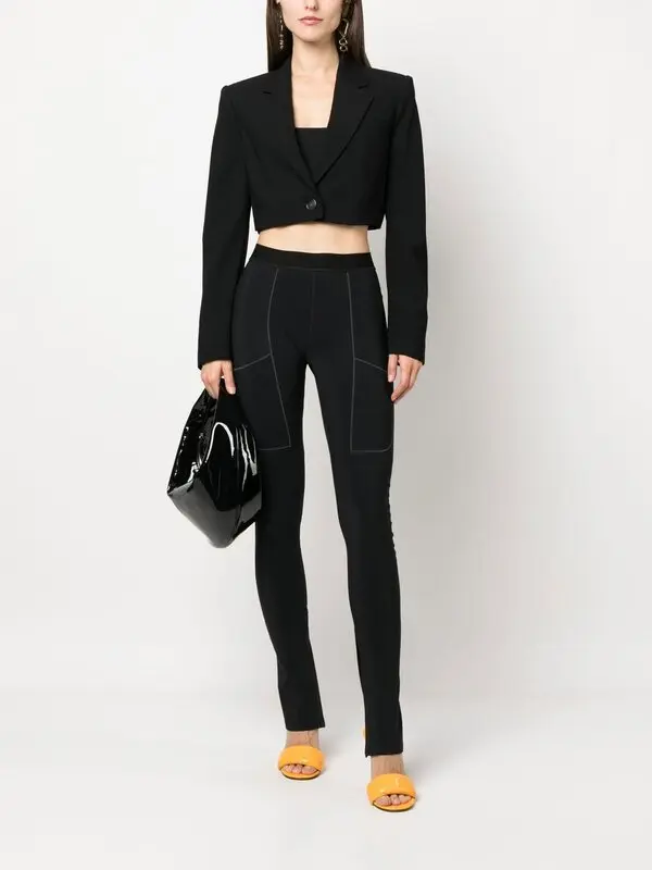 Coperni Stretch-design Slit Leggings