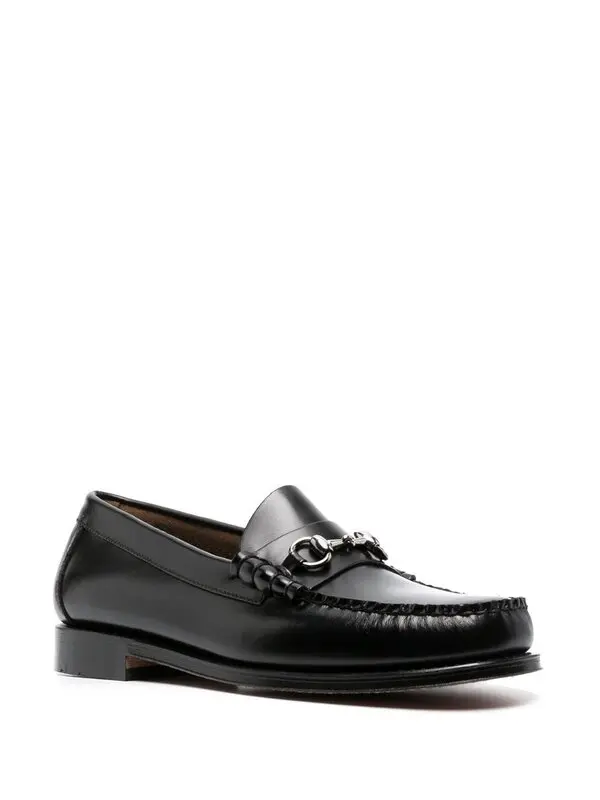 G.H.BASS Weejuns Lincoln Horsebit Loafers - Black