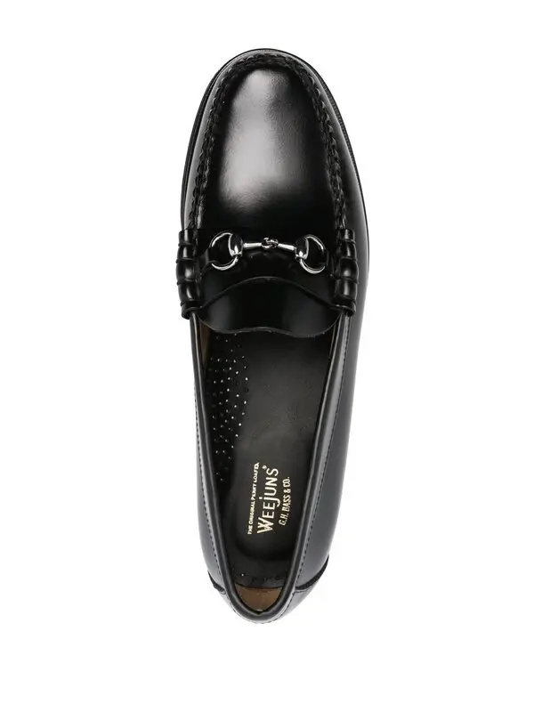 G.H.BASS Weejuns Lincoln Horsebit Loafers - Black