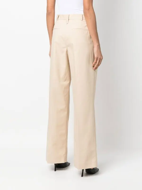 Calvin Klein Pleated Wide-leg Trousers
