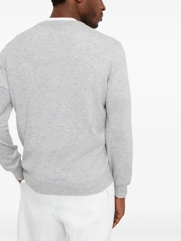 Brunello Cucinelli Cashmere Crew-neck Jumper - Grey
