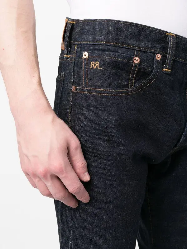 Ralph Lauren Slim-cut Five-pocket Jeans