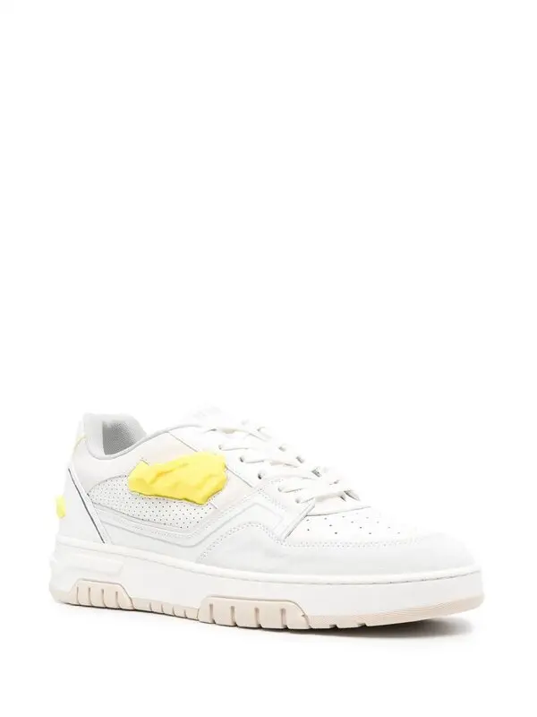 MSGM Panelled Low-top Sneakers