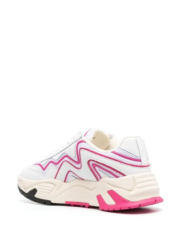 MSGM Panelled Low-top Sneakers
