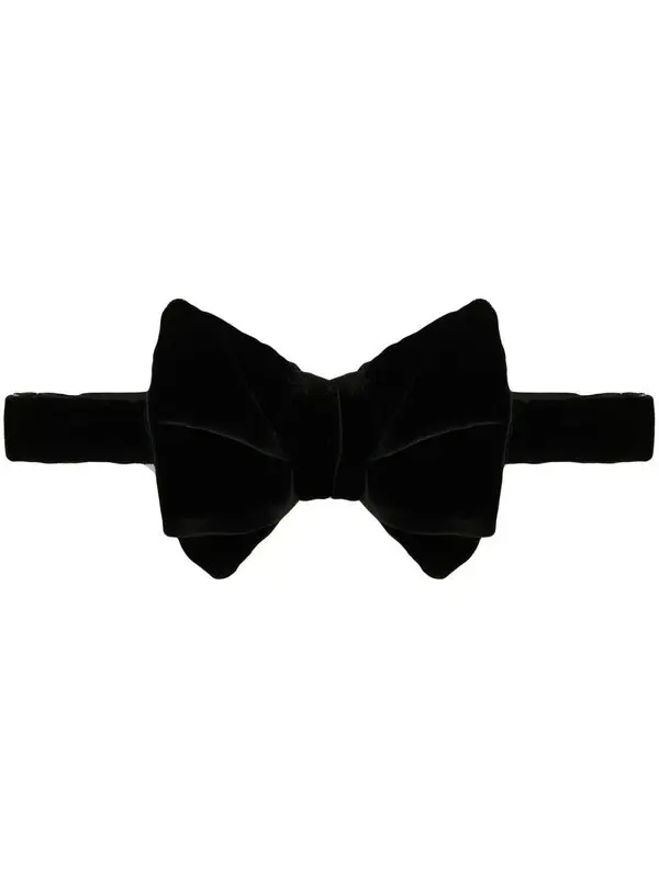 TOM FORD Velvet Bow Tie - Black