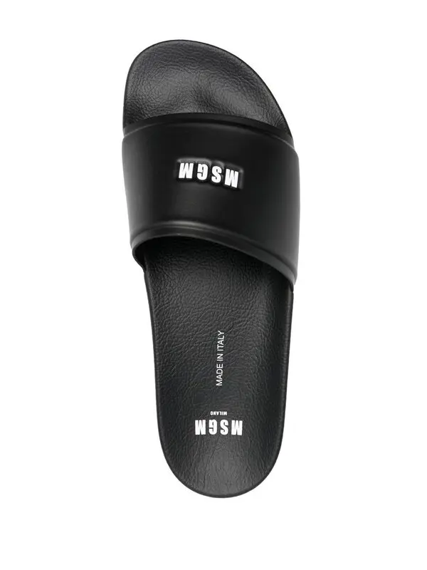 MSGM Logo-print Sliders