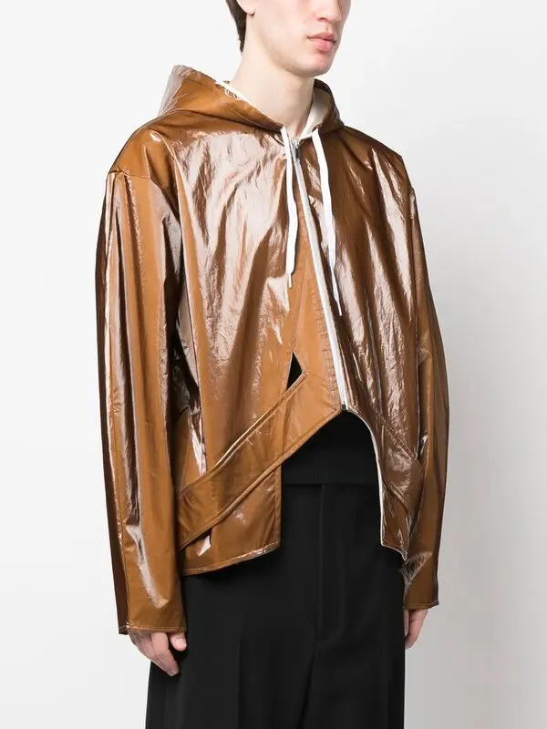 AV VATTEV High-shine Zip-up Jacket