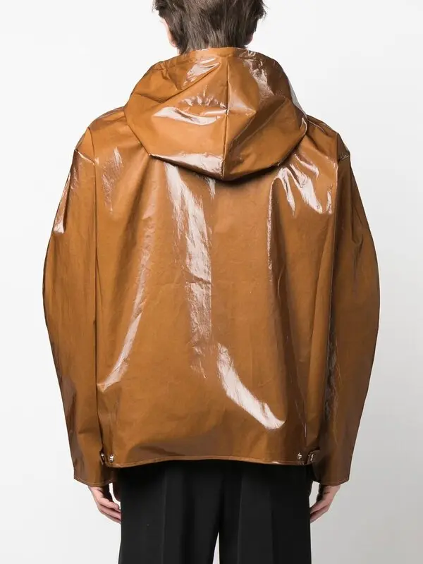 AV VATTEV High-shine Zip-up Jacket
