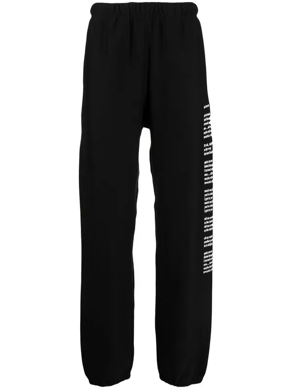 TAKAHIROMIYASHITA THESOLOIST. Graphic-print Track Pants