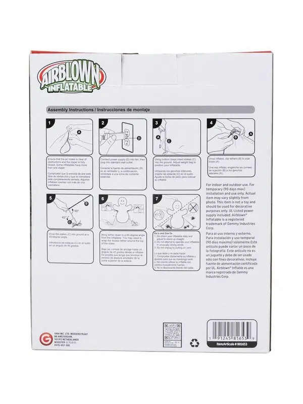 Supreme Inflatable Snowman Figure