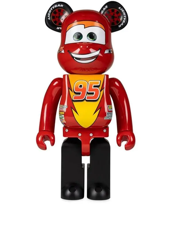 MEDICOM TOY X Disney Pixar Lightning Mcqueen Be@rbrick Figure - Multicolour