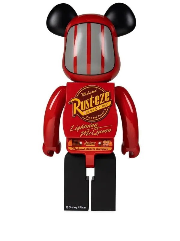 MEDICOM TOY X Disney Pixar Lightning Mcqueen Be@rbrick Figure