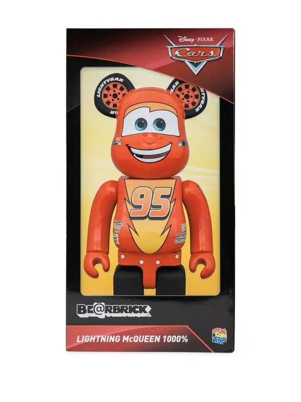 MEDICOM TOY X Disney Pixar Lightning Mcqueen Be@rbrick Figure