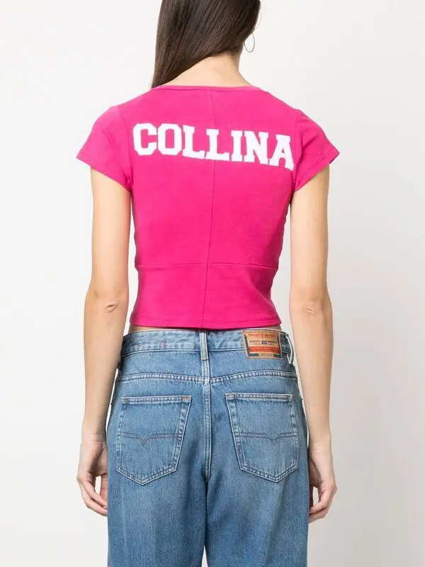 Collina Strada Logo-print T-shirt