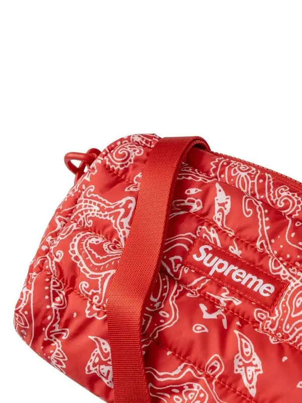 Supreme Puffer Side Bag - Red