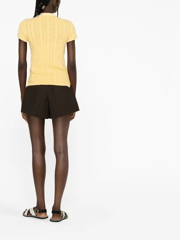 Ralph Lauren Cabe-knit Poo Shirt
