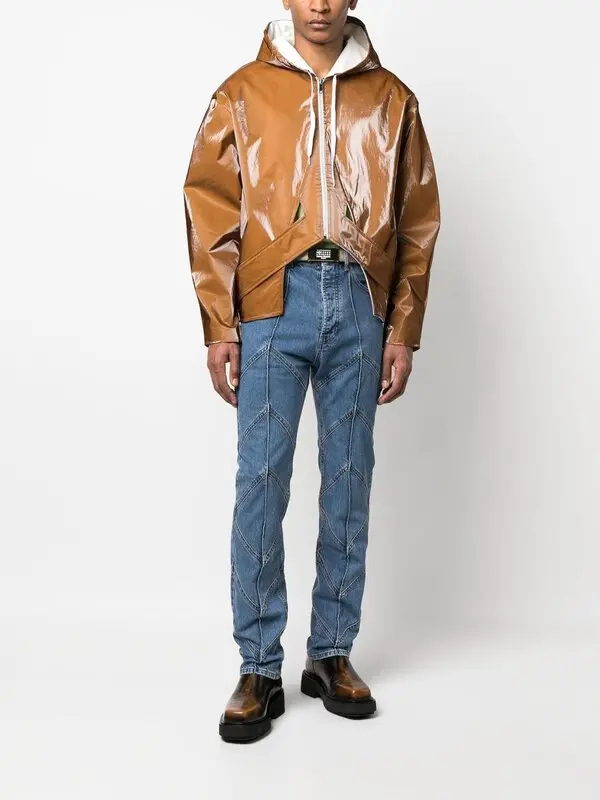 AV VATTEV Mid-rise Straight-leg Jeans