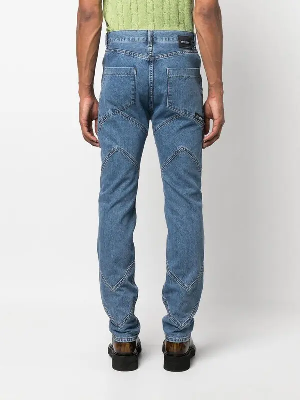 AV VATTEV Mid-rise Straight-leg Jeans