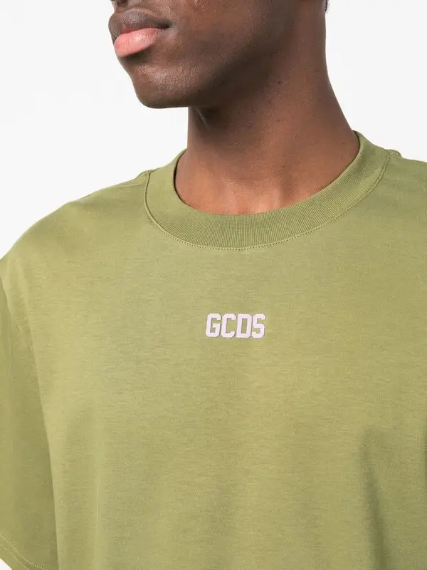 Gcds Logo-print Crew-neck T-shirt