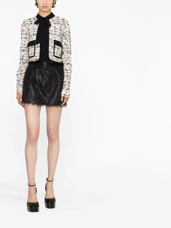 Red Valentino Textured Mini Skirt