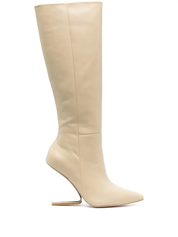 Cult Gaia Suspended-heel 105mm Long Boots