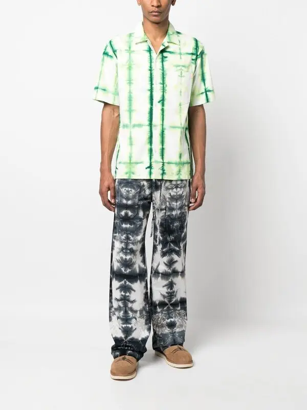 NAHMIAS Tie-dye Wide-leg Trousers