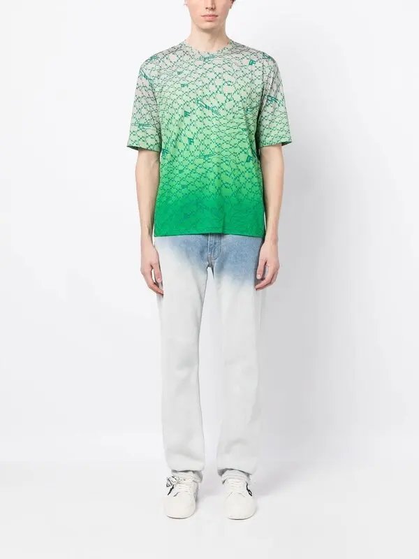 Off-White Arrows-print Ombré-effect T-shirt