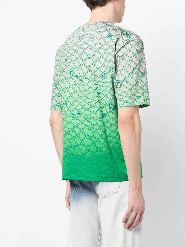Off-White Arrows-print Ombré-effect T-shirt