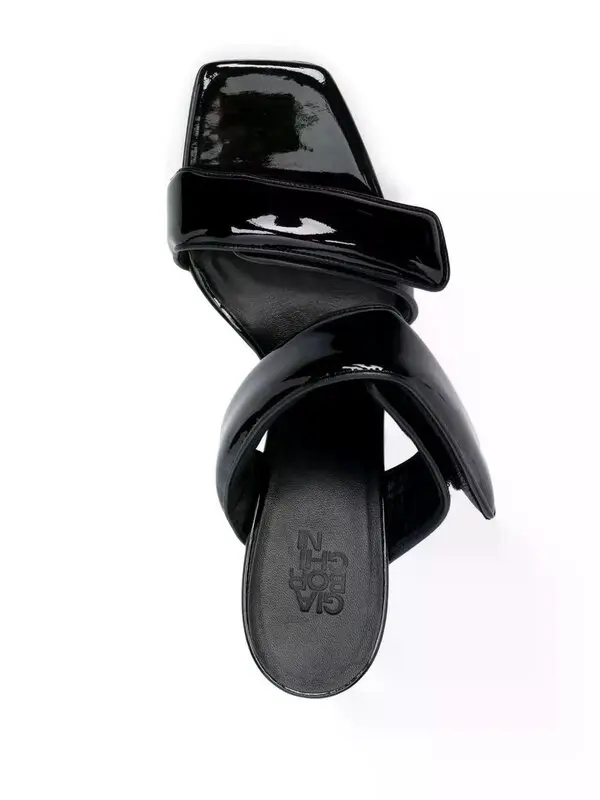 GIABORGHINI Pernille Teisbaek Perni 03 Touch-strap Sandals - Blue