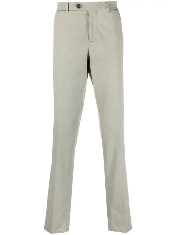 Brunello Cucinelli Mid-rise Straight-leg Trousers