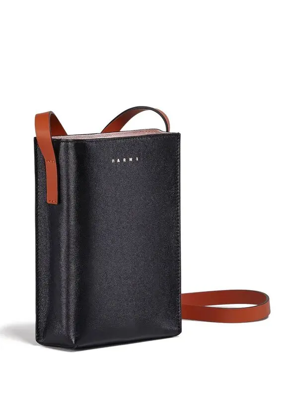 Marni Nano Museo Soft Shoulder Bag - Black