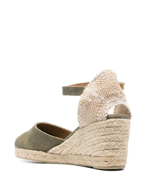 CastaÑer 70mm Raffia Wedge Espadrilles
