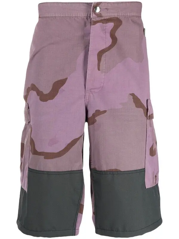 OAMC Camouflage-pattern Cargo Shorts