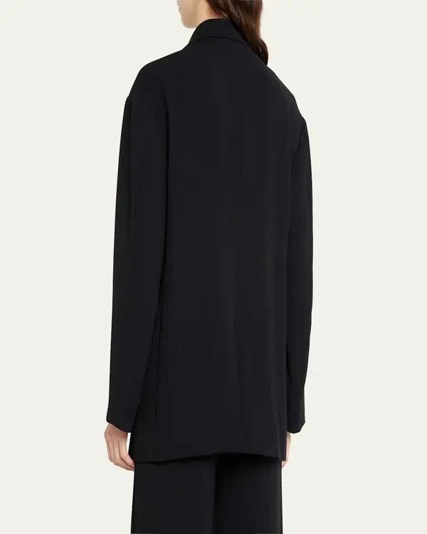 Vince Double-breasted Crepe Blazer