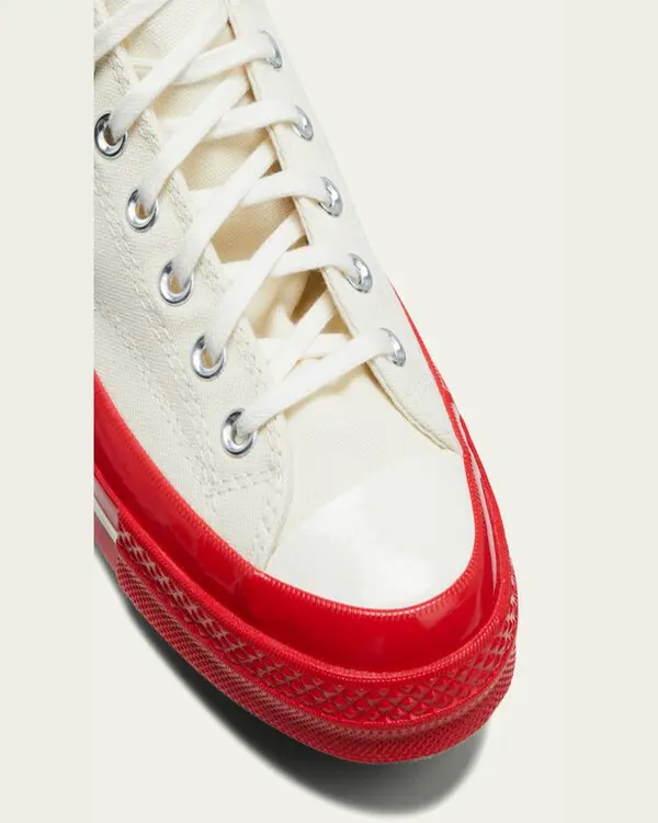 CDG PLAY X Converse Canvas Low-top Sneakers