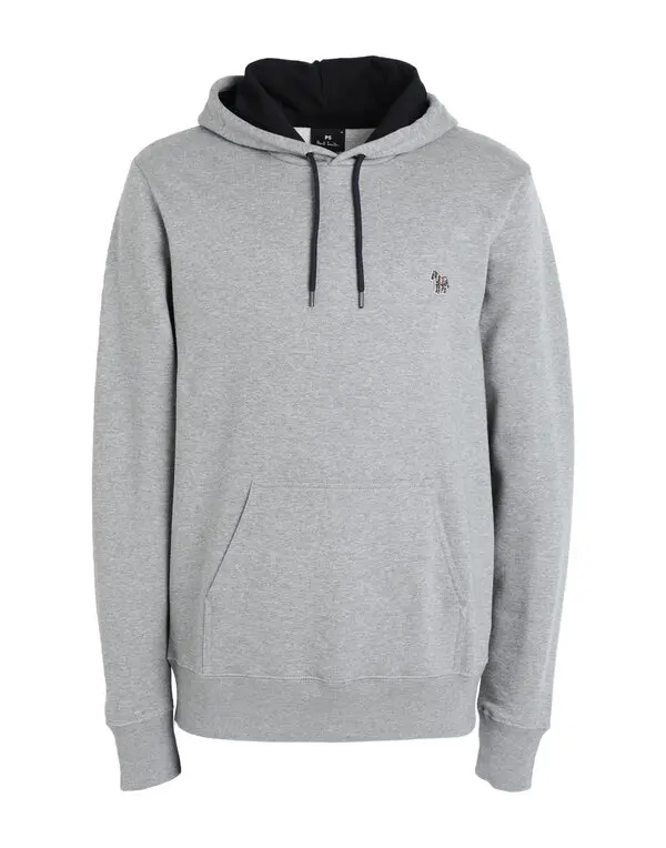 Paul Smith Organic Cotton Fleece Sweatshirt - Grey