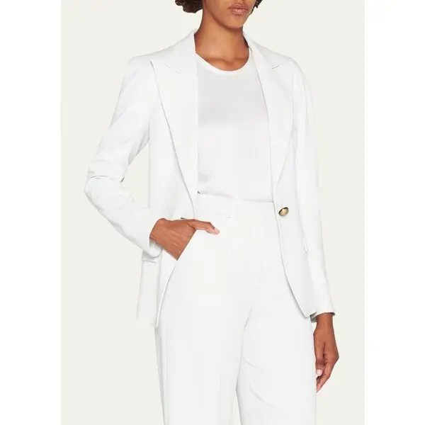Giorgio Armani Viscose-blend Single-breasted Blazer