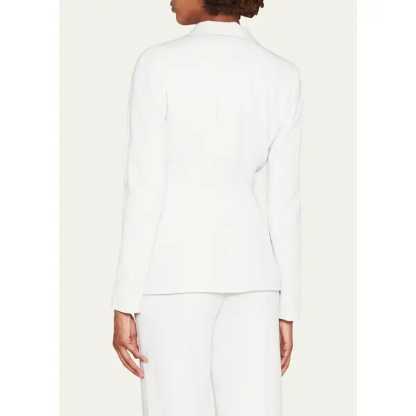 Giorgio Armani Viscose-blend Single-breasted Blazer