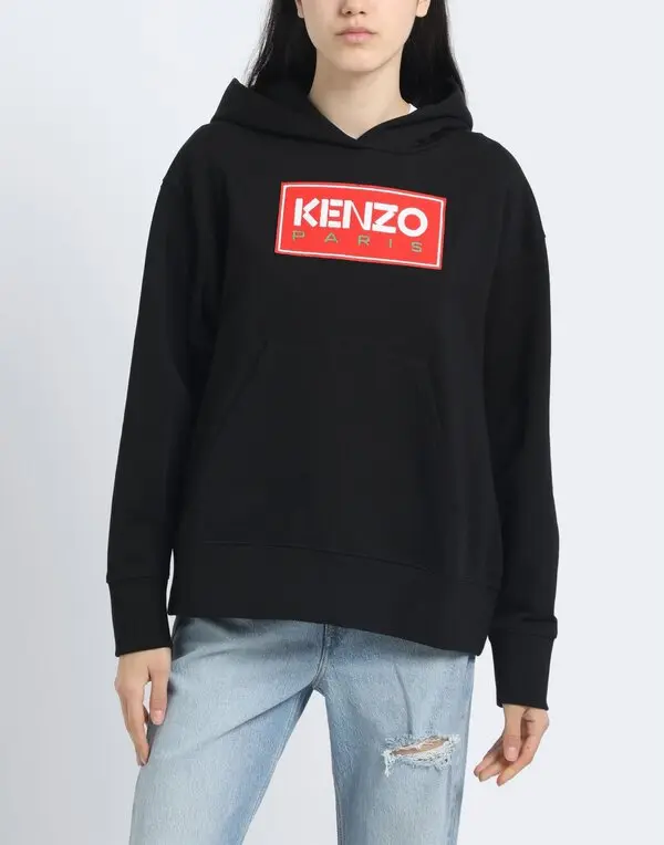 Kenzo Hooded Sweatshirt - Black