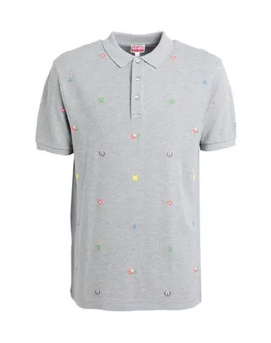 Kenzo Polo Shirt Size Organic Cotton - Grey