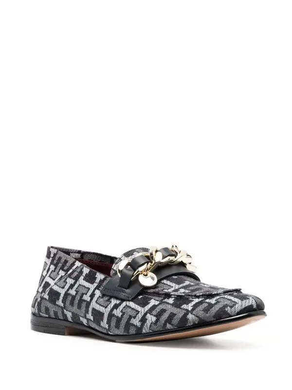 Tommy Hilfiger Logo-jacquard Loafers