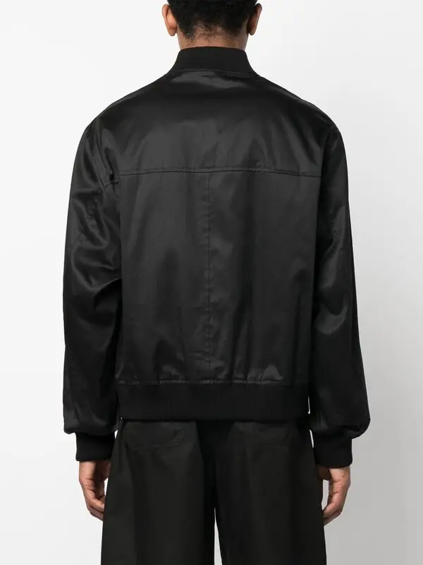 Valentino Garavani Raised-logo Bomber Jacket