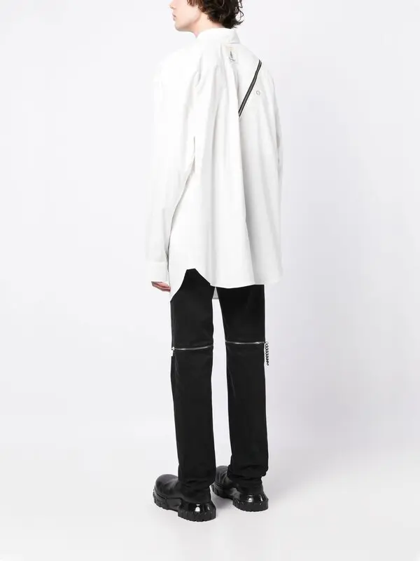 TAKAHIROMIYASHITA THESOLOIST. Zip-detail Long-sleeved Shirt