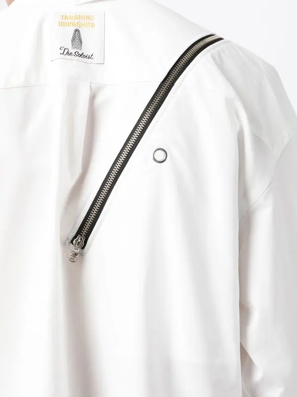 TAKAHIROMIYASHITA THESOLOIST. Zip-detail Long-sleeved Shirt