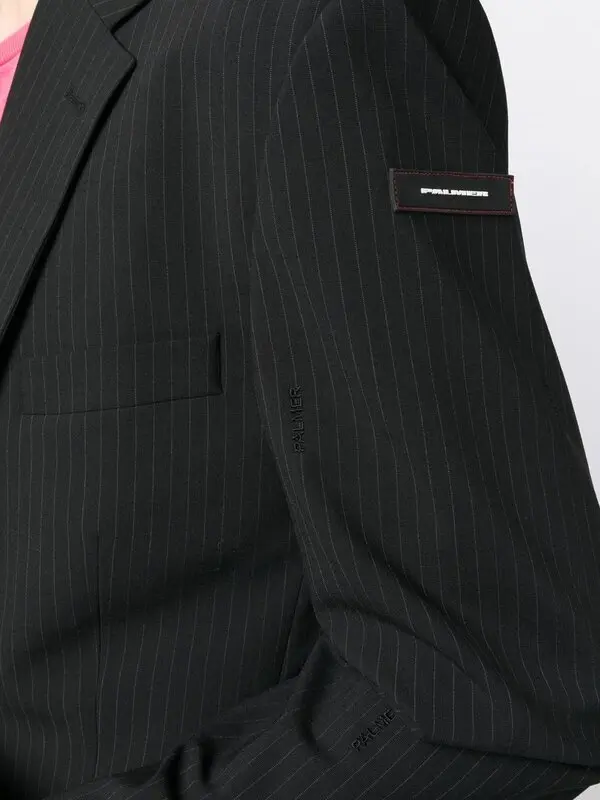 PALMER Pinstripe Single-breasted Blazer