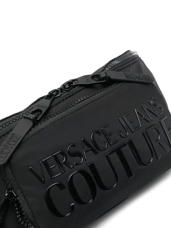 Versace Logo-embossed Belt Bag