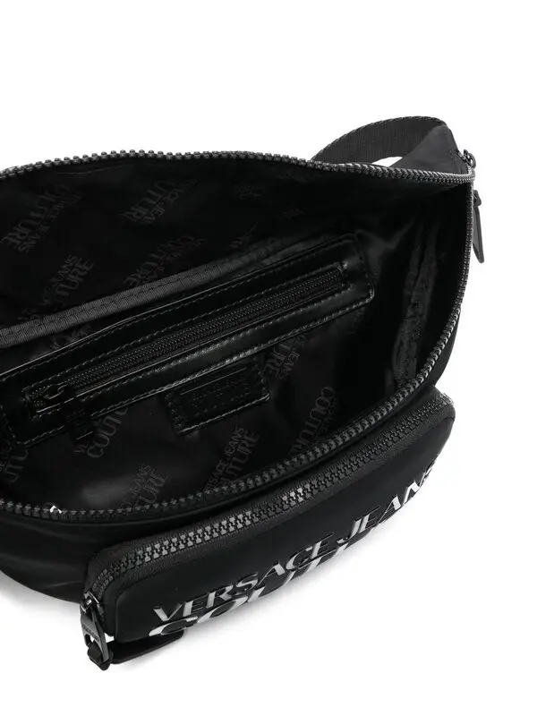 Versace Logo-embossed Belt Bag