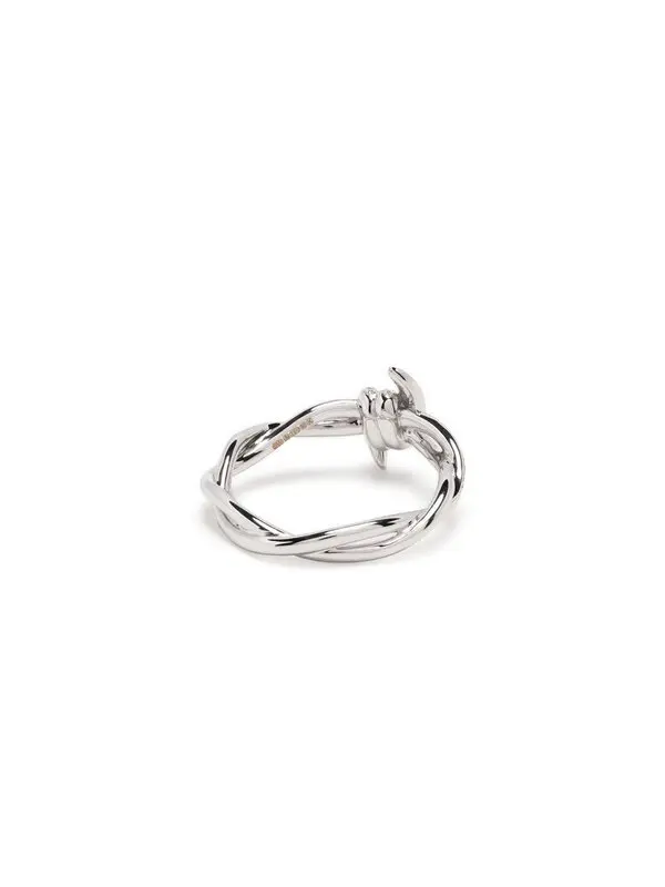Stephen Webster 18kt White Gold Thorn Forget Me Knot Diamond Ring