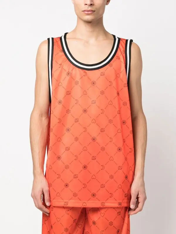 Marni Graphic-print Sleeveless Top
