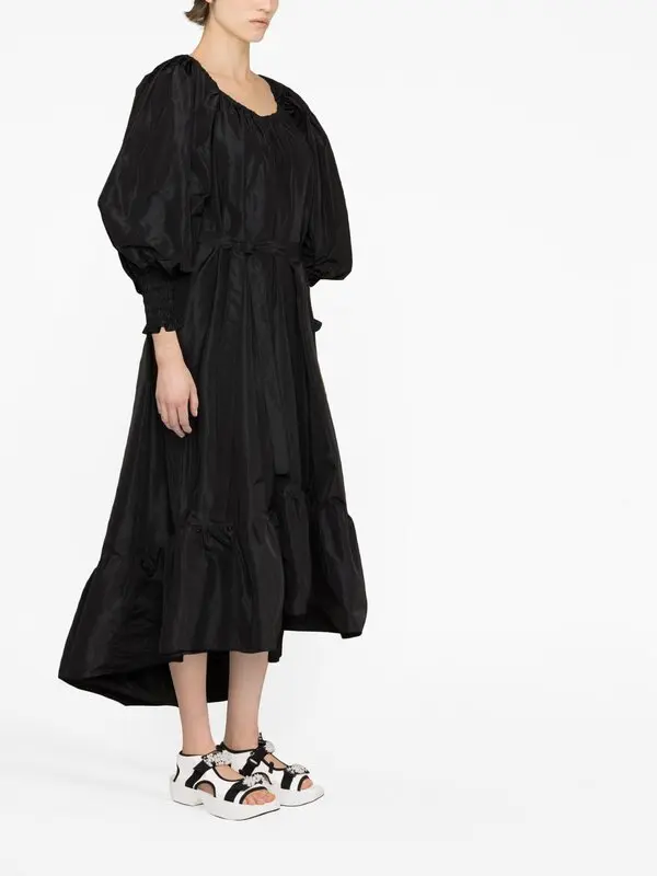 PATOU Puff-sleeve Maxi Dress
